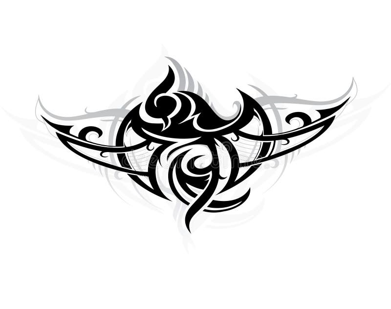 Tribal wave pattern stock vector. Illustration of artistic - 13439010