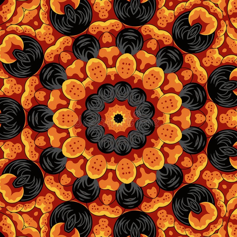 Tribal Art Seamless Pattern. Ethnic Geometric Print Stock Vector ...