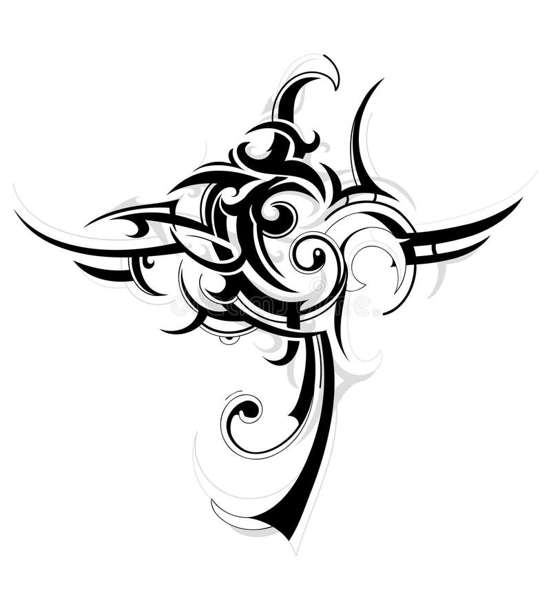 Tribal art stock vector. Illustration of shape, tattoo - 20132069