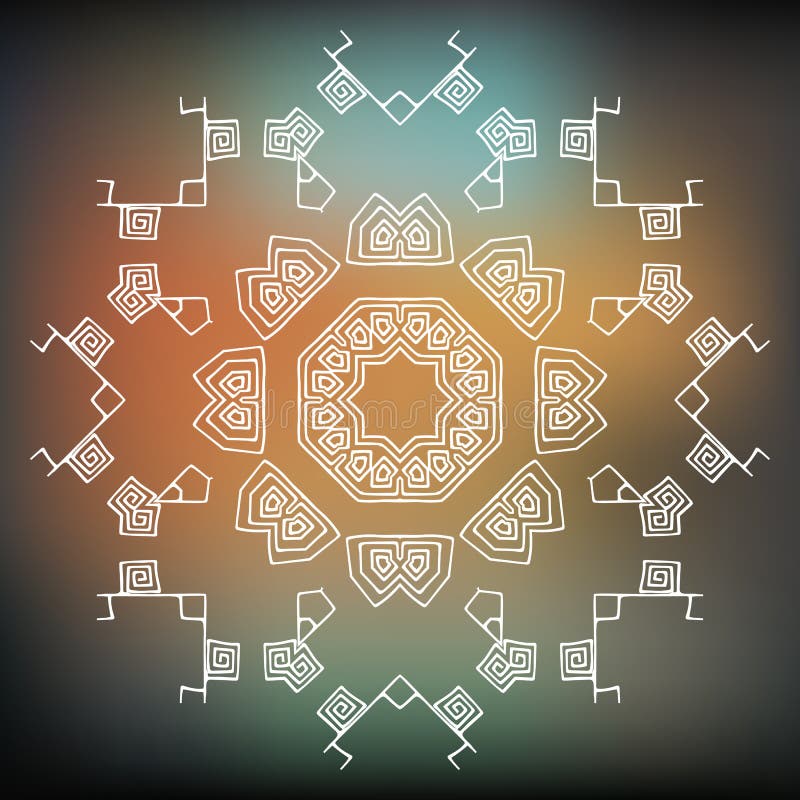 Tribal Element, Ethnic or Aztec Stile. Vector Icon, Logo Design Stock ...