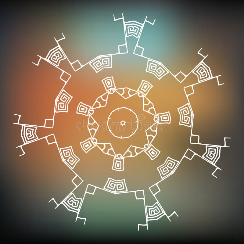 Tribal Element, Ethnic or Aztec Stile. Vector Icon, Logo Design Stock ...