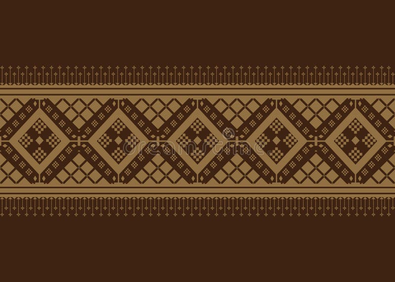 Tribal Ethnic Ancient Gold Leather Geometric Patterns, Textile, Silk ...