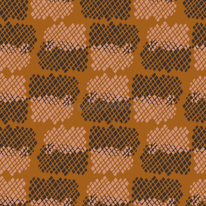 Tribal Ethnic Camouflage Abstract Pattern Design in Fall Color Trend ...