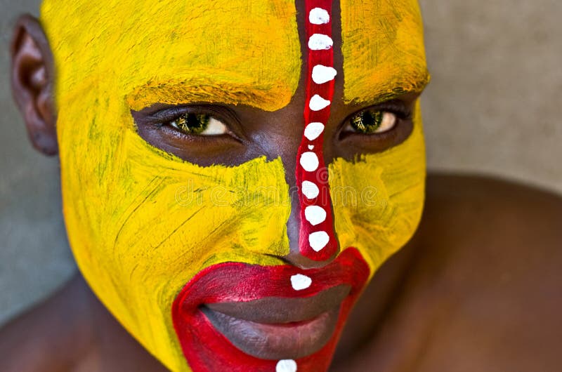 25+ Face tribal paint Free Stock Photos - StockFreeImages