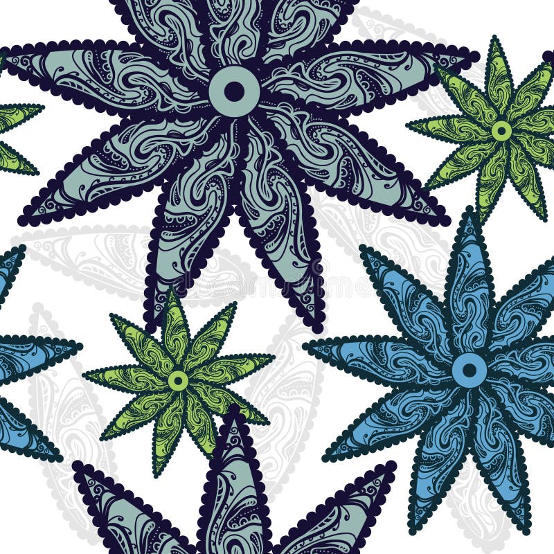 Flowers Tribal tattoo stock illustration. Illustration of clip - 13932147