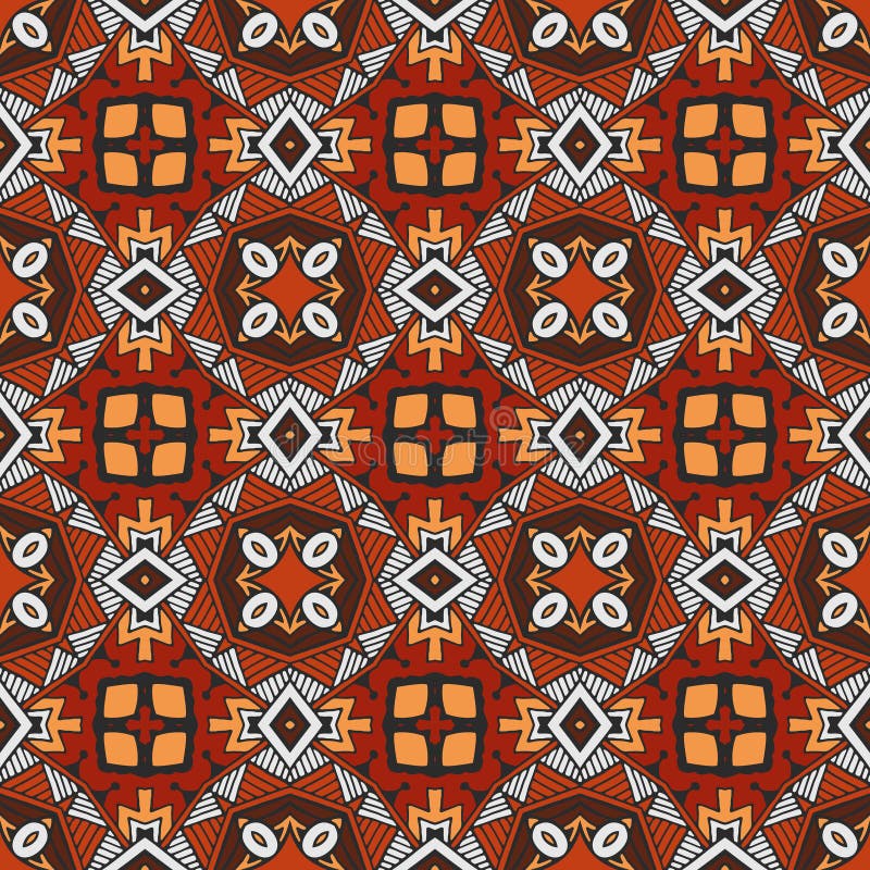 Tribal indian tile stock vector. Illustration of modern - 85024303