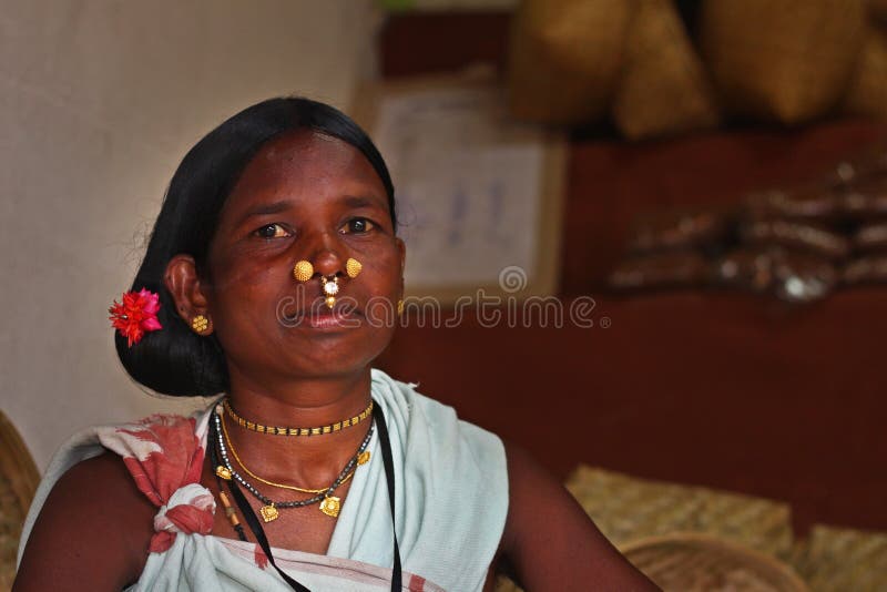 Tribal Lady in Tribal Outfit Editorial Photography - Image of race ...
