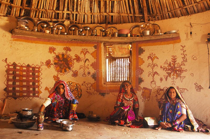 Tribal Life editorial stock image. Image of remote, artistic - 24419289