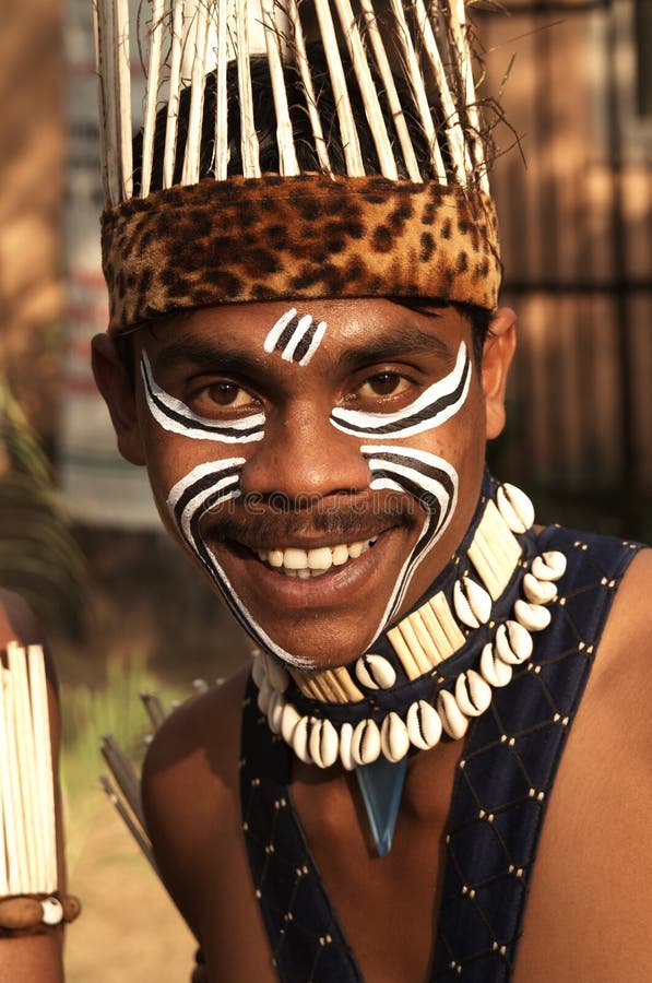 Tribal Man Editorial Stock Photo - Image: 6911363