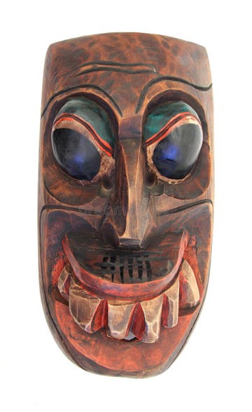 Tribal mask stock photo. Image of magical, craft, human - 22574356