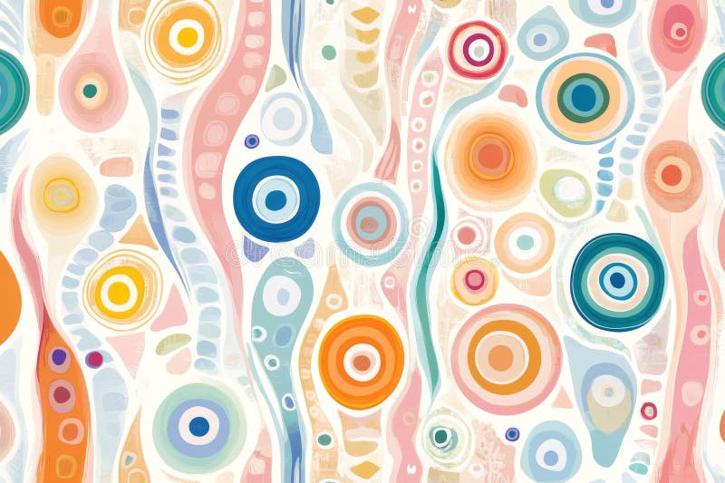 Australian Aboriginal Tribal Pattern Stock Photo - Image of authentic ...