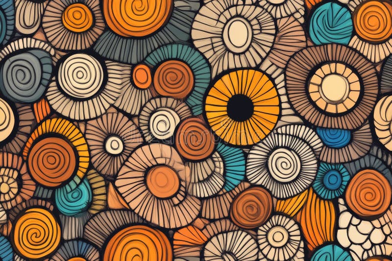 Australian Aboriginal Tribal Pattern Stock Photo - Image of authentic ...