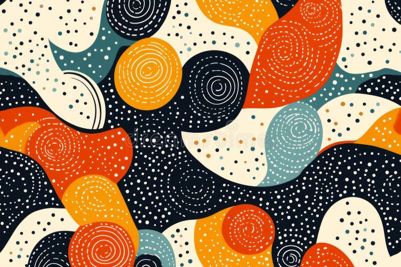 Tribal Pattern of Australian Aboriginal Stock Photo - Image of artwork ...