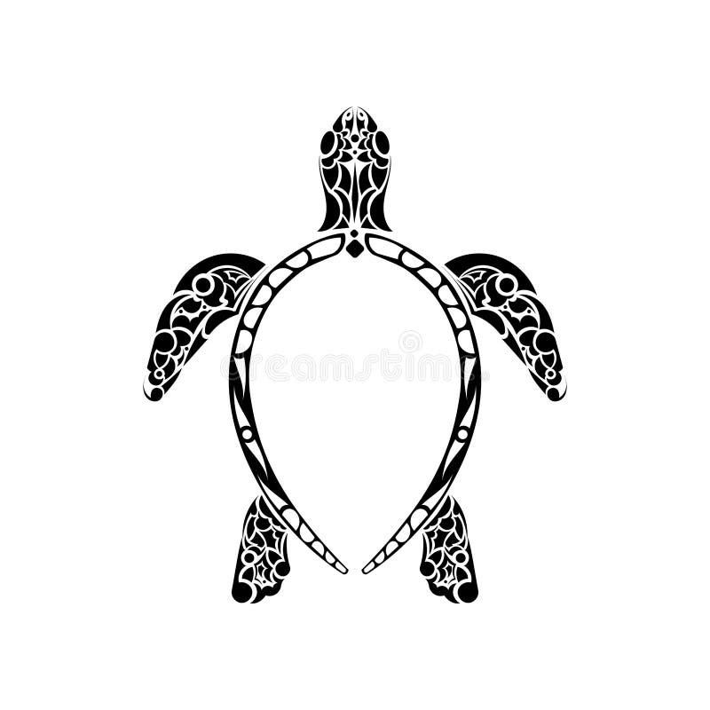 Hawaiian Turtle Vector