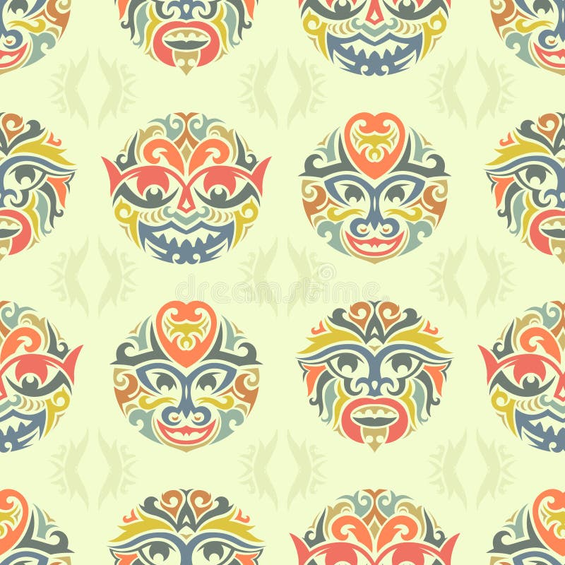 Taniwha Pattern Stock Illustrations – 118 Taniwha Pattern Stock ...