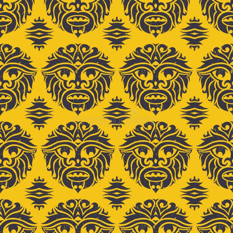 Taniwha Pattern Stock Illustrations – 118 Taniwha Pattern Stock ...