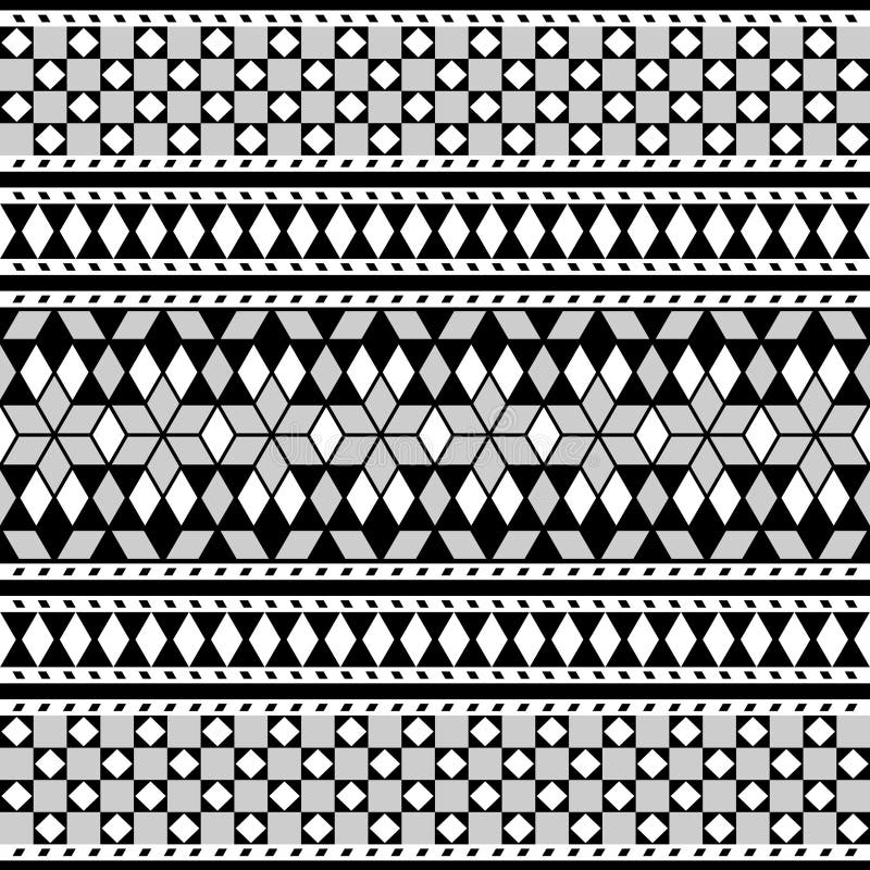 Tribal Seamless Pattern. Ethnic Vector Background Stock Vector ...