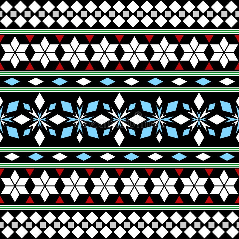 Tribal Seamless Pattern. Ethnic Vector Background Stock Vector ...