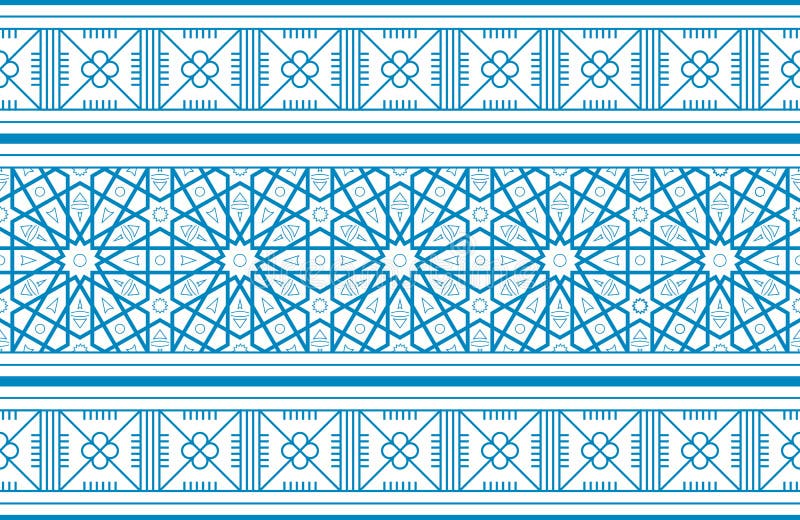 Tribal Seamless Pattern. Ethnic Vector Background Stock Vector ...