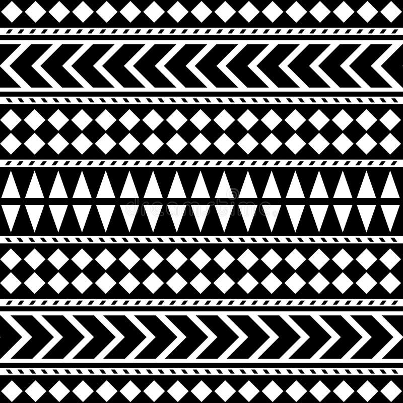 Tribal Seamless Pattern. Ethnic Vector Background Stock Vector ...