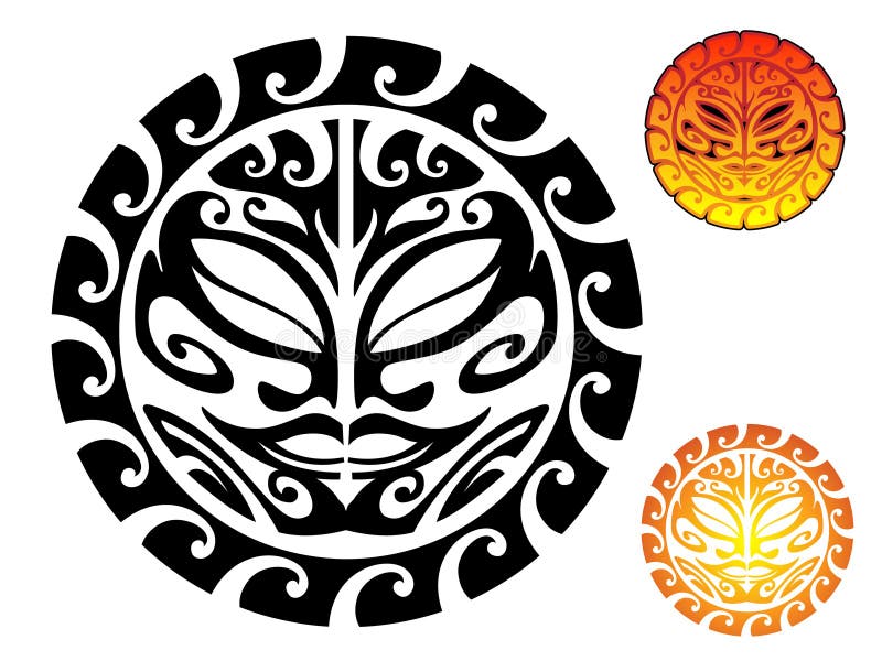 Tribal Sun stock vector. Illustration of tribal, tribe - 16463242