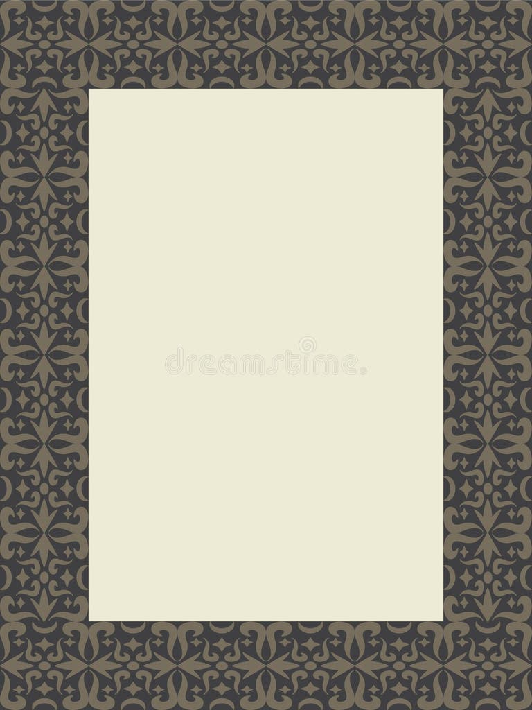 Tribal Rectangular Frame Stock Illustrations – 293 Tribal Rectangular ...