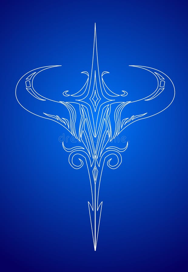 Blue Tribal Tattoo Stock Illustrations – 6,063 Blue Tribal Tattoo Stock ...
