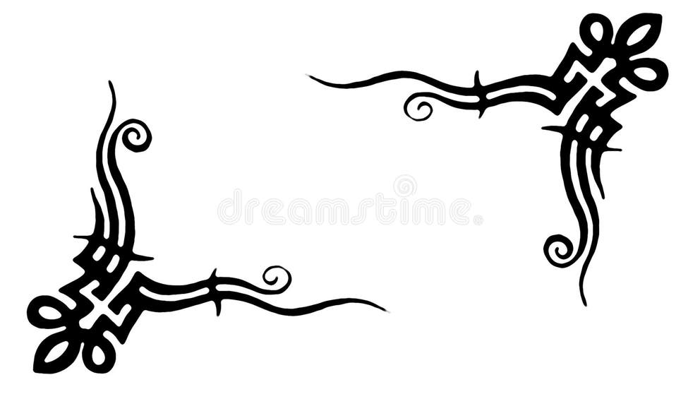 Tribal Corner Stock Illustrations – 2,347 Tribal Corner Stock ...