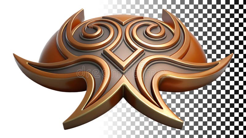 Tribal Turtle Design, Cultural and Artistic Pattern Icon Png ...