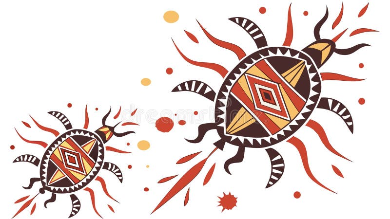 Tribal Ethnic Animal Design Stock Illustrations – 33,227 Tribal Ethnic ...