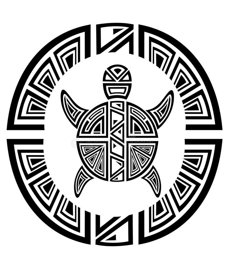Native American Turtle Tattoo