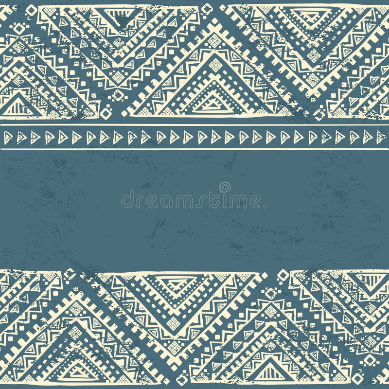 Tribal Vintage Ethnic Background Stock Vector - Illustration of ...
