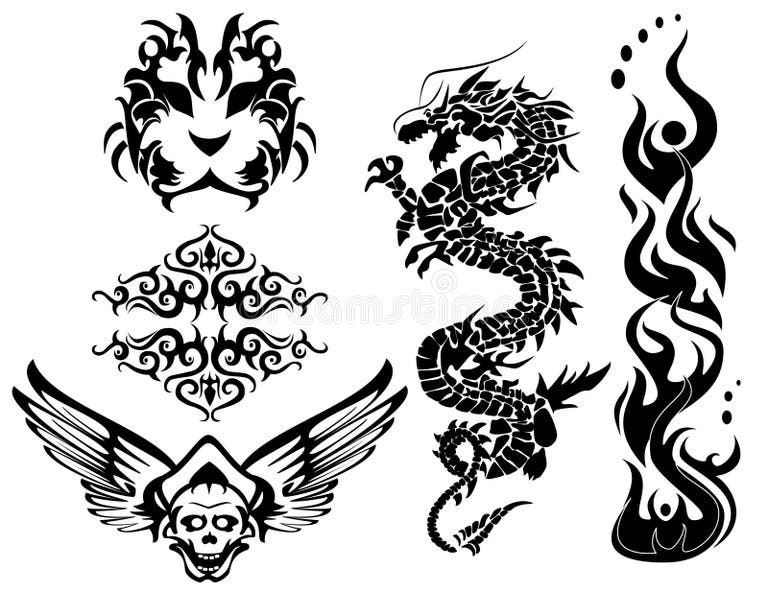 Tribalb stock illustration. Illustration of decoratibe - 12027415