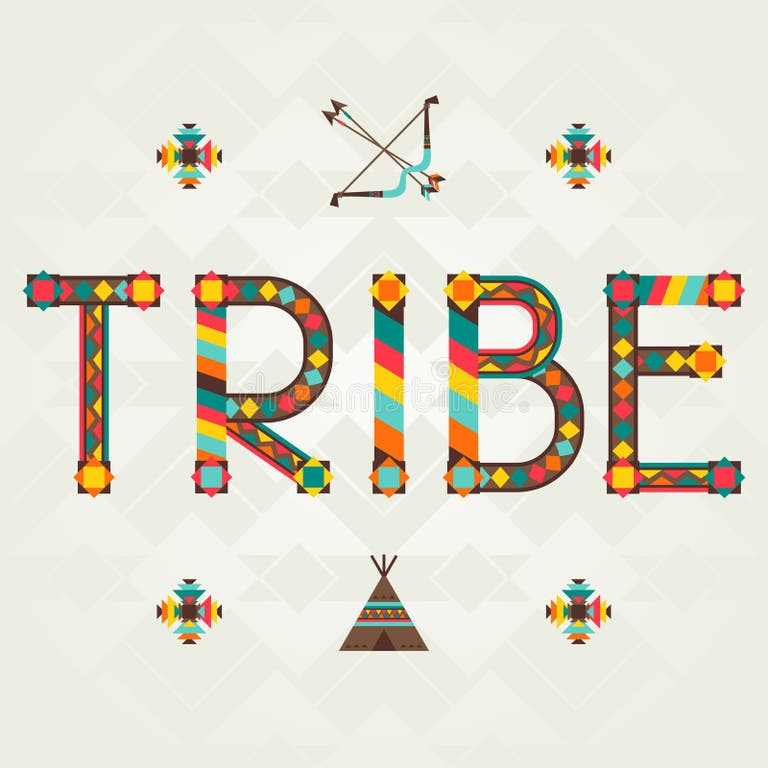 Word Tribe Stock Illustrations – 216 Word Tribe Stock Illustrations ...