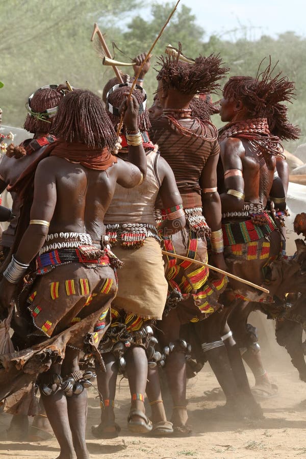 Tribe of Hamar in the Omo Valley of Ethiopia Editorial Stock Image ...