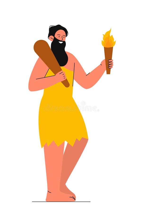 Tribe People Scene Vector Concept Stock Vector - Illustration of ...