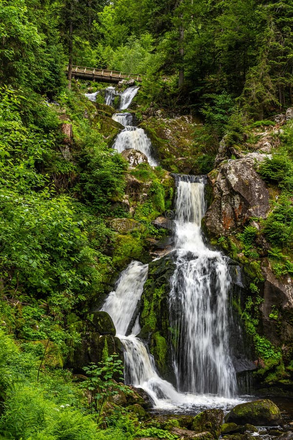 Triberg Waterfall, Triberg, Schwarzwald, Germany Stock Photo - Image of ...