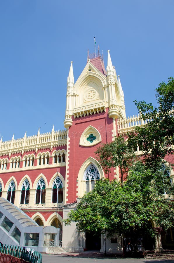 Tribunal Supremo Constructivo Calcutta La India Imagen de archivo ...