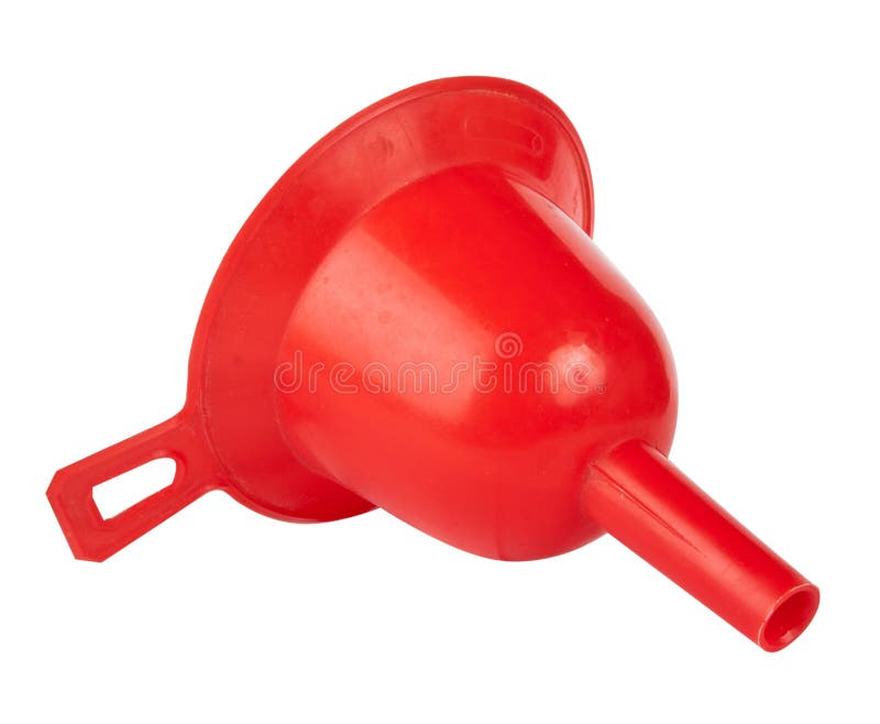 Trichter lokalisiert stockbild. Bild von einzeln, trichter - 35639787