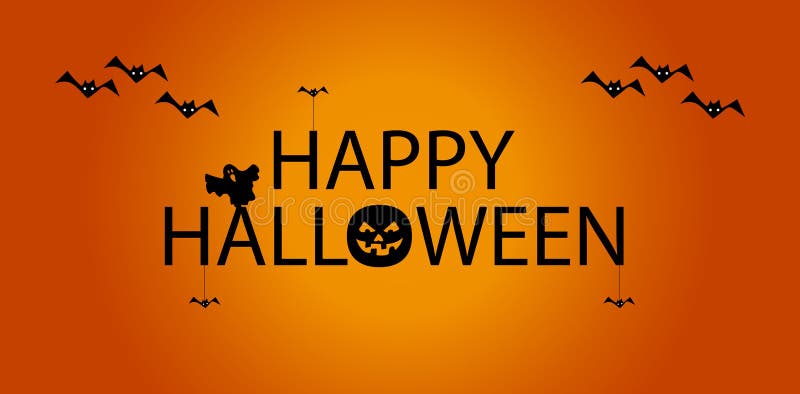 Trick or Chic Halloween Text Design Stock Vector - Illustration of ...
