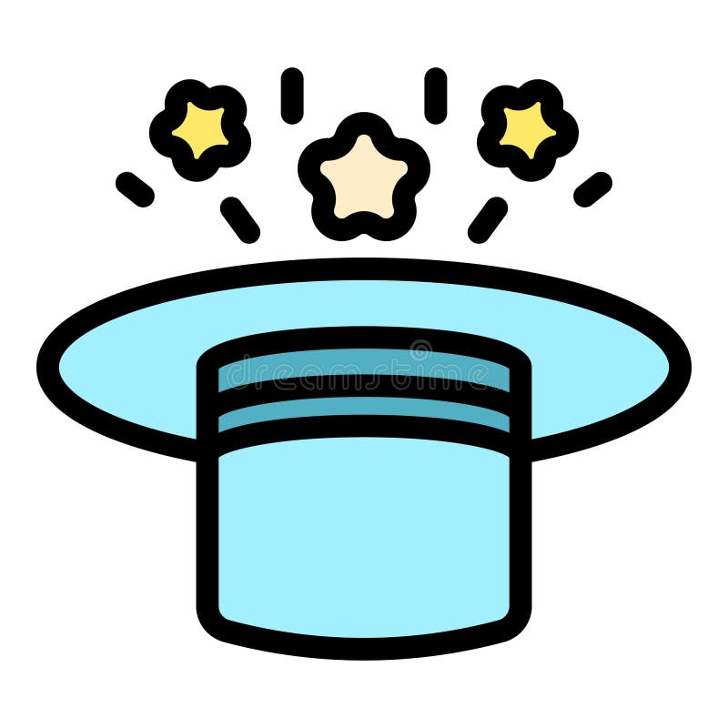 Trick hat icon vector flat stock vector. Illustration of carnival ...