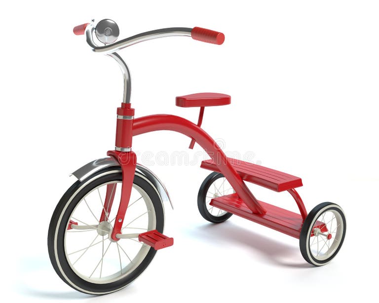 Tricycle Red Child Stock Illustrations – 332 Tricycle Red Child Stock ...