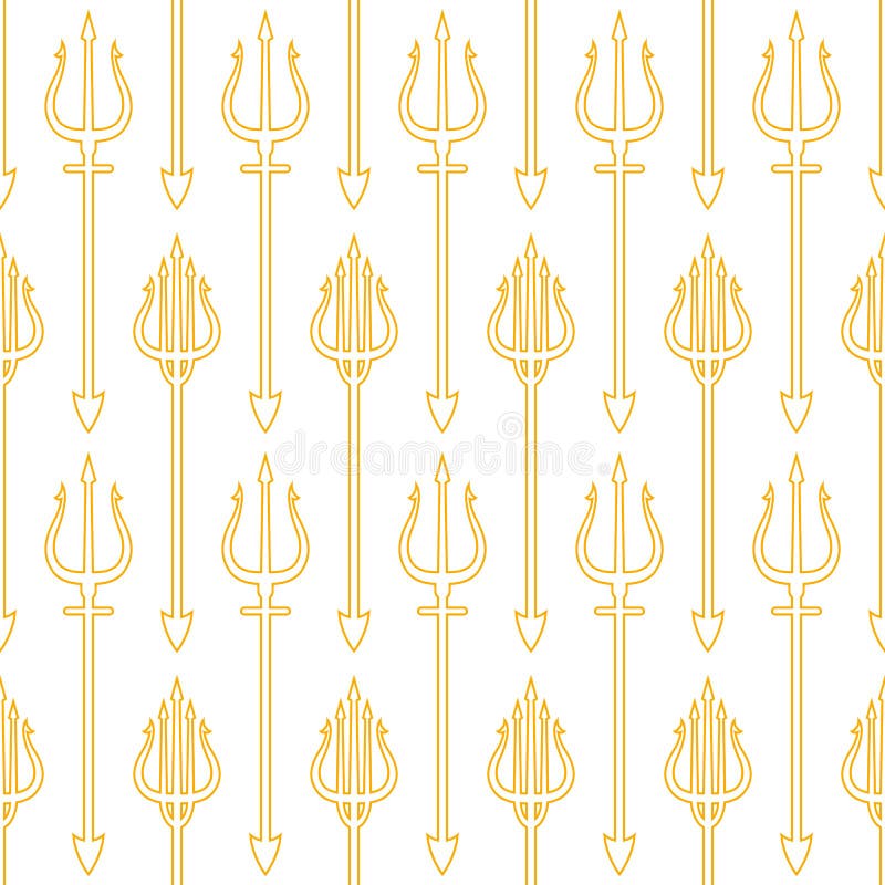 Trident Pattern Stock Illustrations – 773 Trident Pattern Stock ...