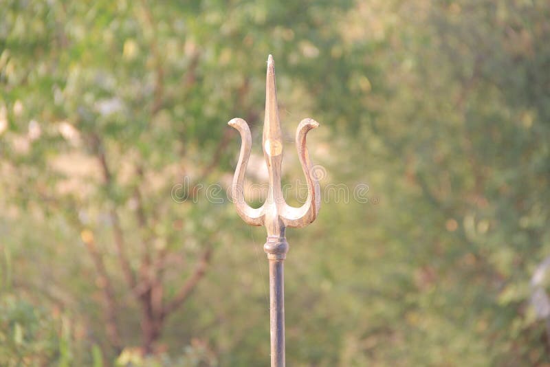 Trident stock photo. Image of trident, temple, indian - 101956050