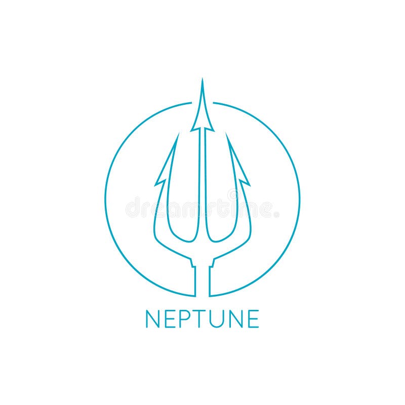 Ensemble De Poseidon S Trident Illustration de Vecteur - Illustration ...