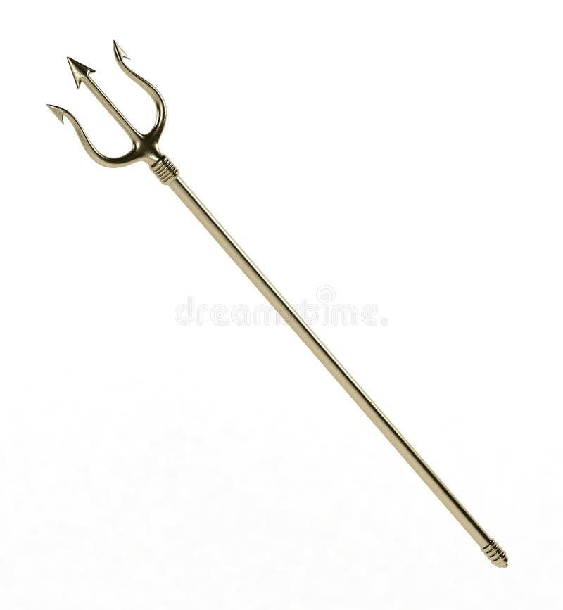 Trident stock illustration. Illustration of platinum - 178704027
