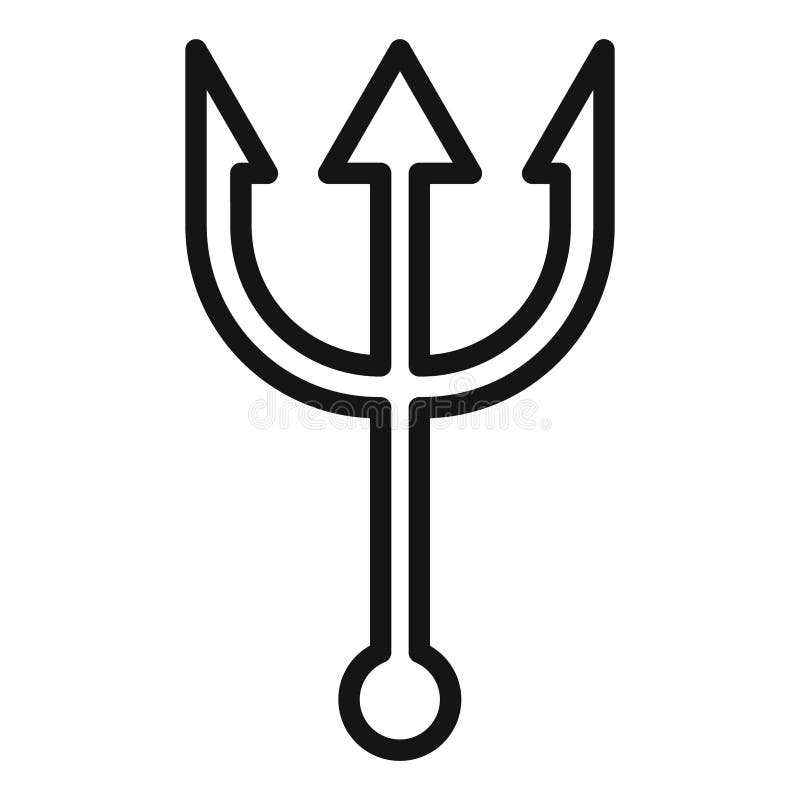 Poseidons Trident Symbol
