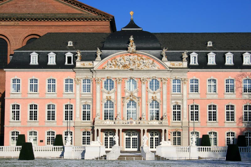 Trier Palace stock photo. Image of attraction, building - 7716900