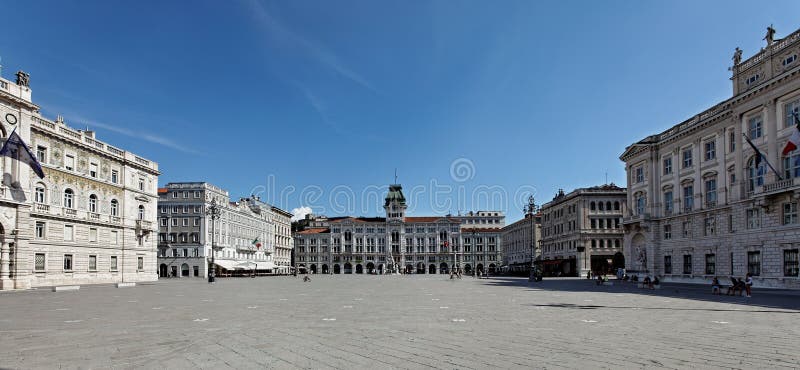 Triest, Main square of Trieste