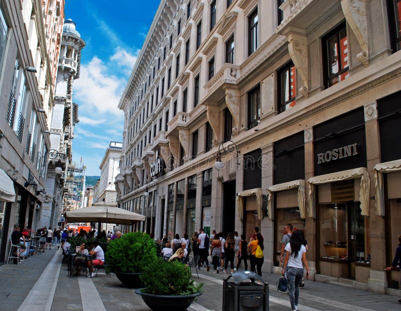 Trieste architecture Italy editorial stock photo. Image of amazing ...